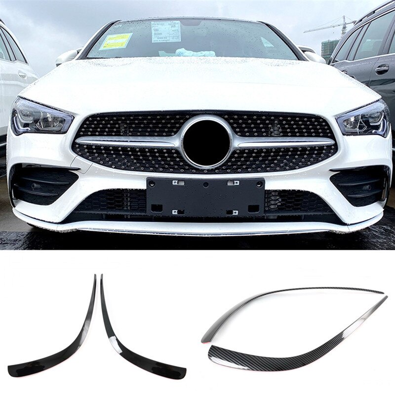 Car Front Bumper Lip Splitter Spoiler Faring Cover Fit For Mercedes ...