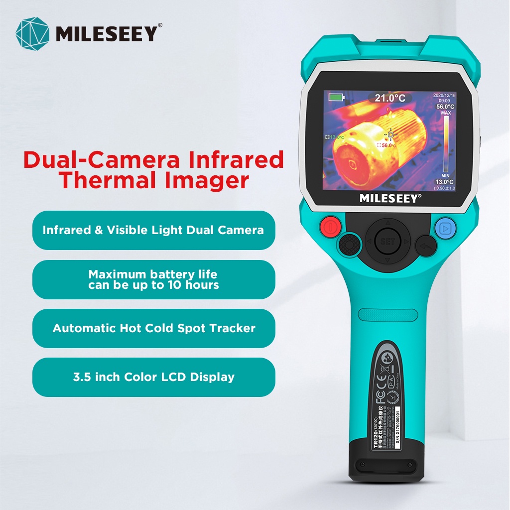 Mileseey Professional Thermal Imager High Resolution Infrared Thermal ...