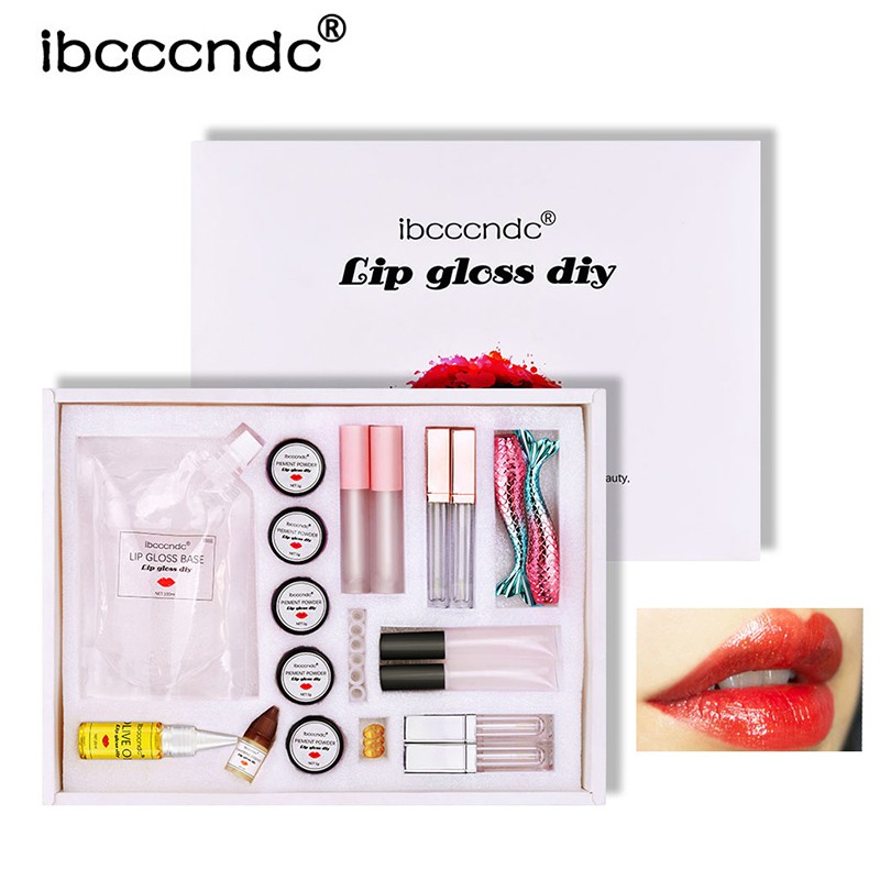 ibcccndc New Moisturizing DIY Lip Gloss Material Kit Lipgloss Base Gel ...