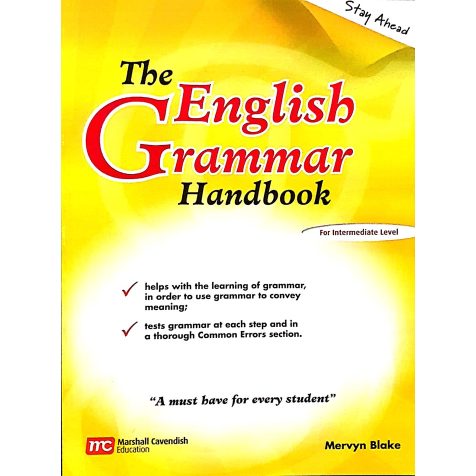 THE ENGLISH GRAMMAR HANDBOOK (MARSHALL CAVENDISH EDUCATIONS) | Shopee ...