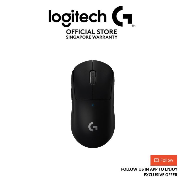 Logitech G PRO X SUPERLIGHT Wireless Gaming Mouse, Ultra-Lightweight ...