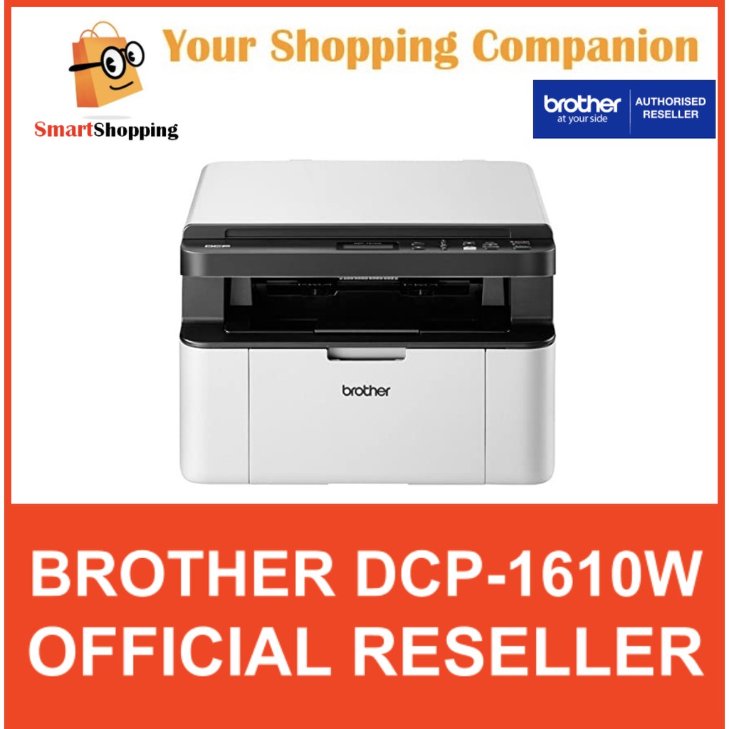 (Original) Brother Printer DCP-1610W | Fast Printing Speed (20ppm) | 2 ...