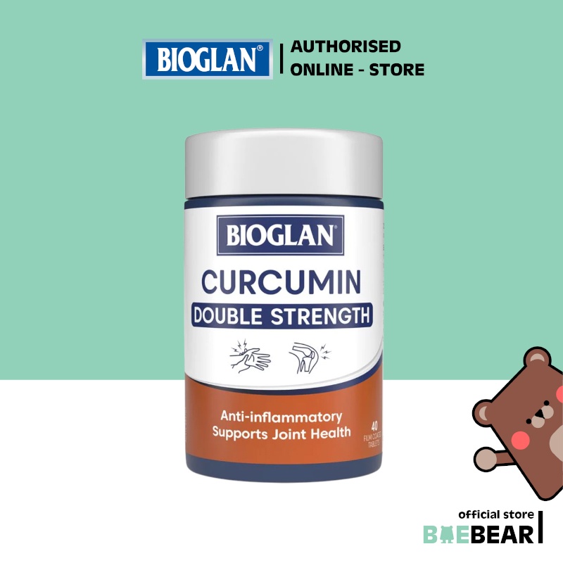 Bioglan Curcumin Double Strength 1200mg 40 Tablets (BaeBear.sg ...