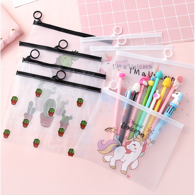 Carton Transparent pencil case | Shopee Singapore