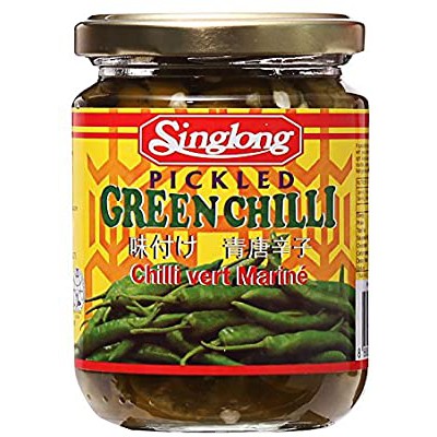 [BUNDLE OF 3] SING LONG GREEN CHILLI (L) 360G (01002) | Shopee Singapore