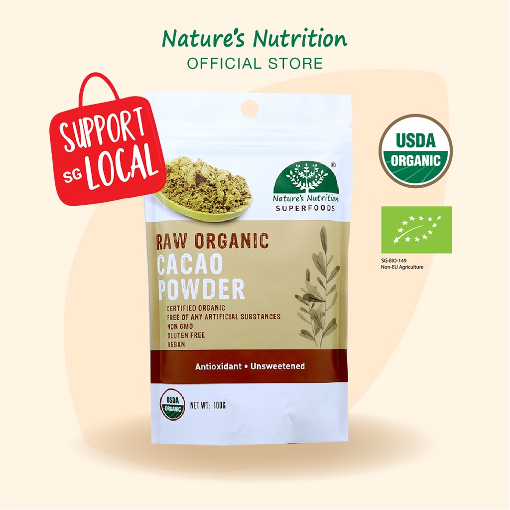 Nature's Nutrition Cacao Powder 100g | Shopee Singapore