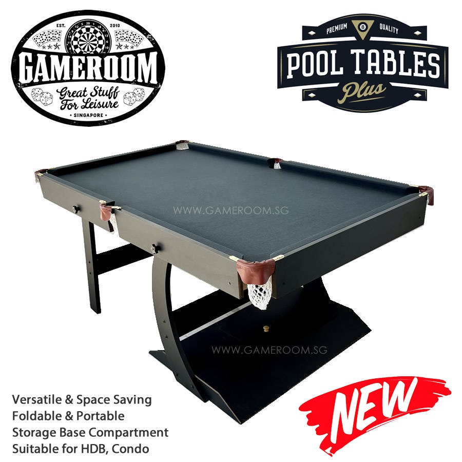 🇸🇬6ft Foldable Pool / Billiard Pool Table for Home | Shopee Singapore