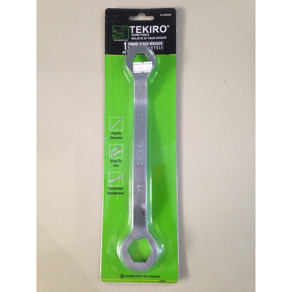 MESIN Tekiro Engine Block Wrench 17X24 mm Bent Engine Block Wrench AU ...