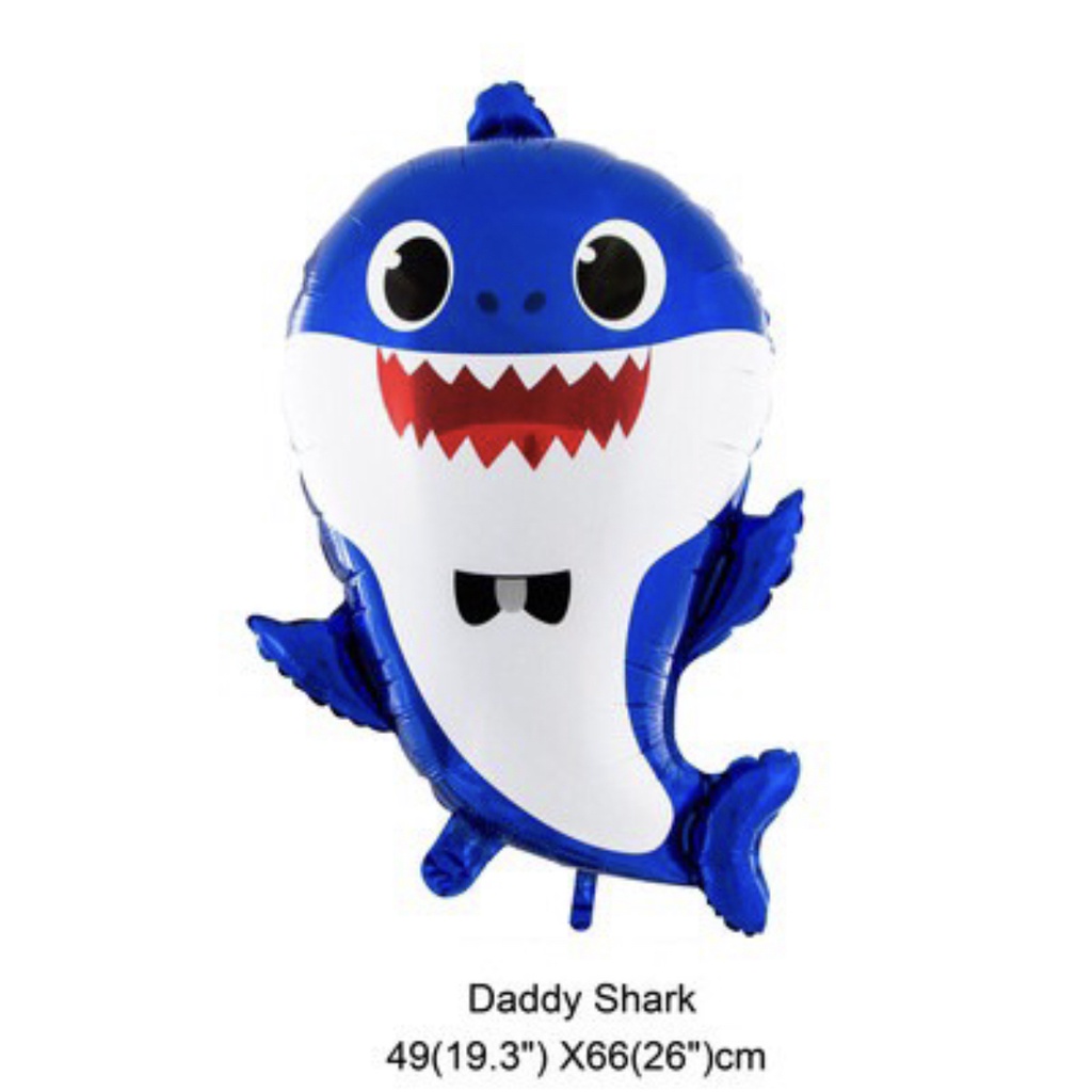 [SG Seller] BABY FISH FOIL BALLOON FOR BIRTHDAY PARTY WALL DECORATION ...