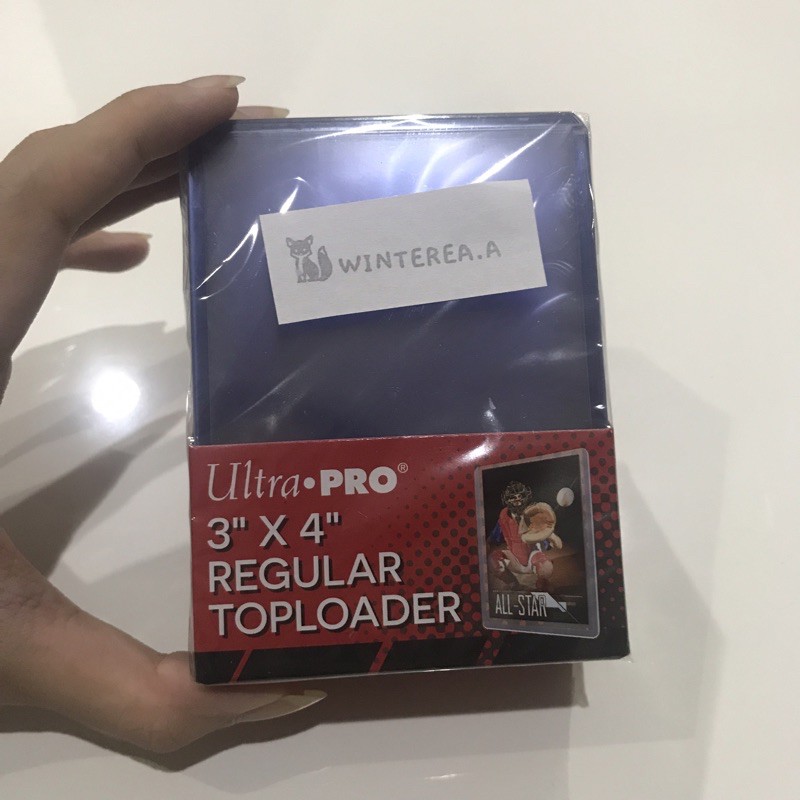 Ultra pro regular toploader [1 Pcs] / top loader / pc toploader ...