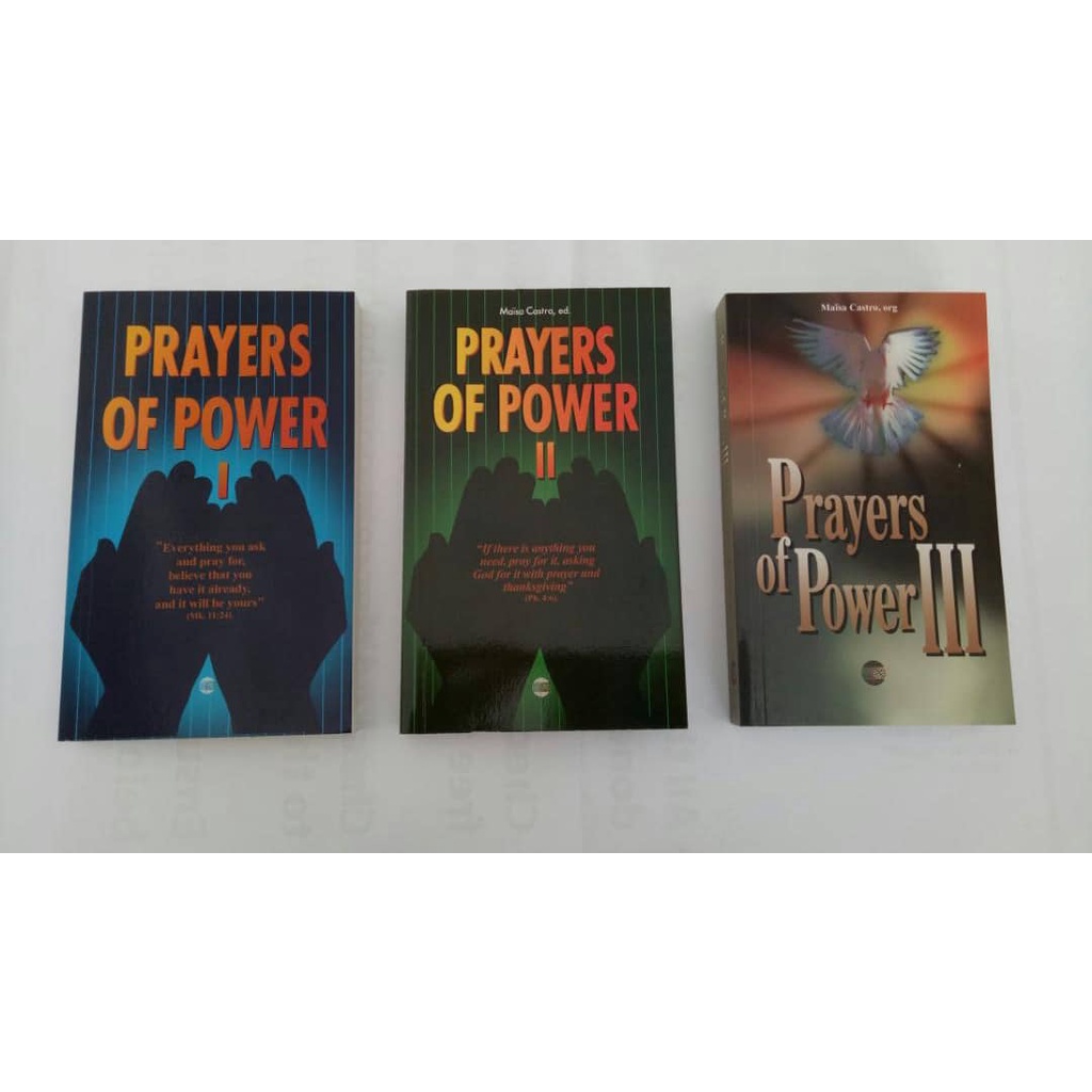 Catholic prayer book : Prayer of Power I, II, III | Shopee Singapore