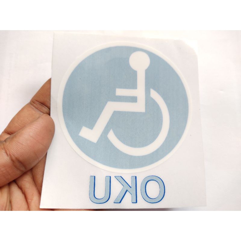 Oku Sticker Oku Train Motorsikal Guide Oku Parent's Guide Of The Usage ...