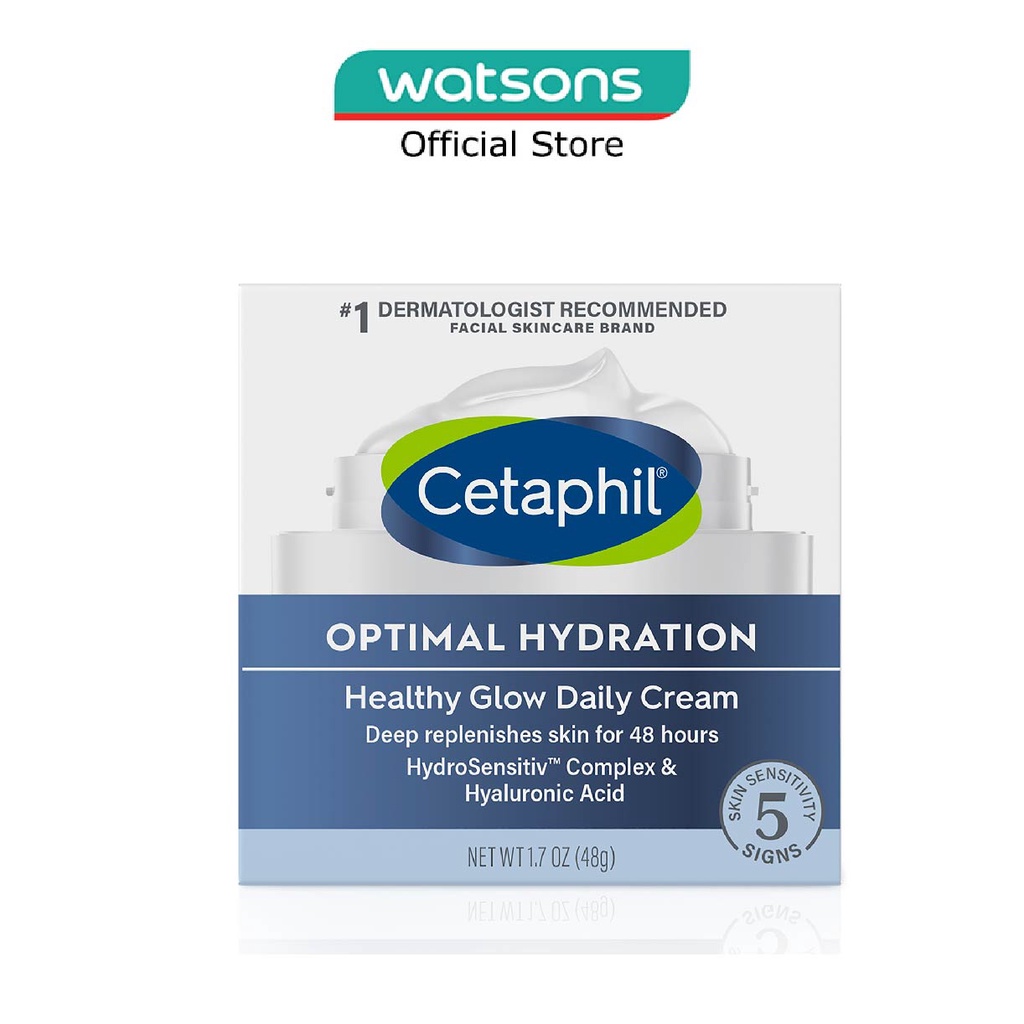 CETAPHIL Optimal Hydration Healthy Glow Daily Cream (Suitable for Dry ...
