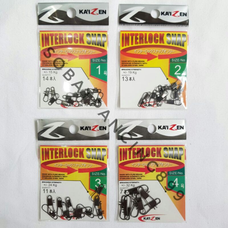 Kaizen safety pin (interlock snap) | Shopee Singapore