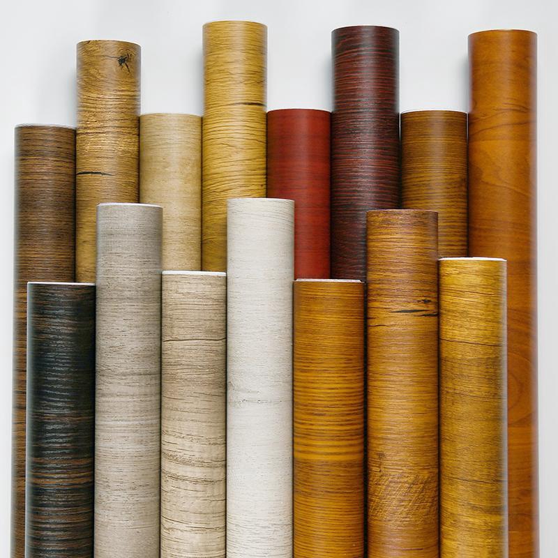 Self-Adhesive Wood-Grain Stickers / Waterproof / Oil-Proof / Cabinets ...