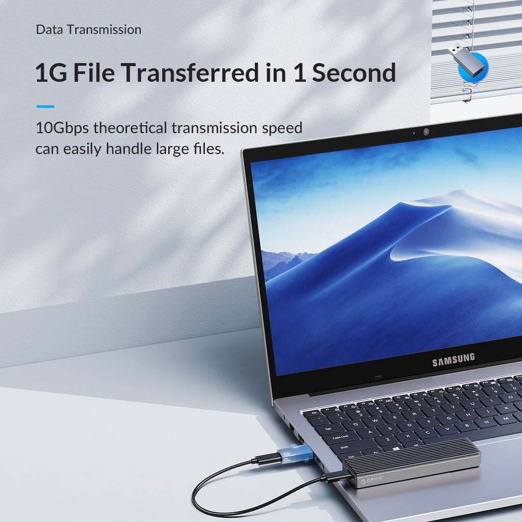 ORICO AH-AC10 USB3.1 to Type-C Adapter | Shopee Singapore