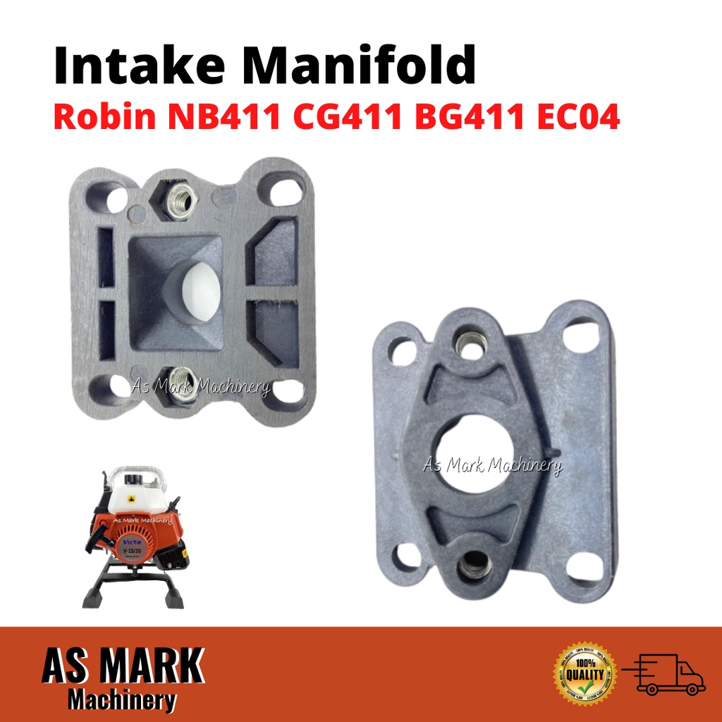 Carburetor Intake Manifold Reed Valve 1" Engine Pump Copy Robin for ...