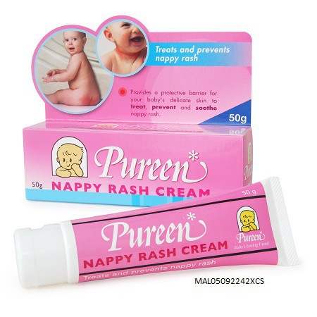 PUREEN NAPPY RASH CREAM 50G (EXP:10/2025) | Shopee Singapore