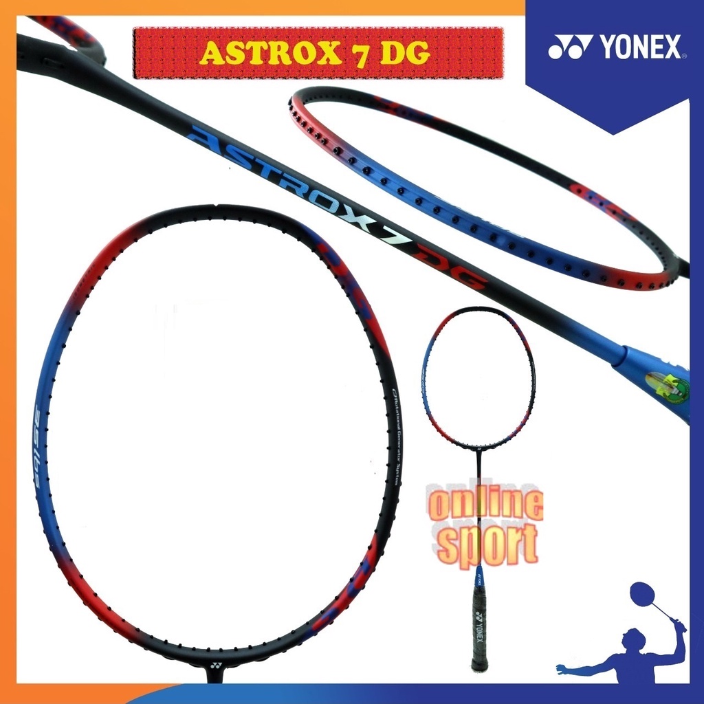 YONEX Astrox 7 DG Badminton / Badminton Racket (Original) | Shopee ...