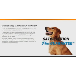 Frontline Plus For Dogs and Cats All Sizes 6 Pipettes | Shopee Singapore