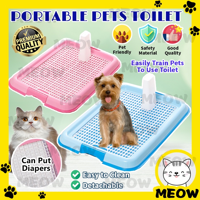 MEOW Premium PP Dog Puppy Training Potty Toilet Trainer Pee Urine Tray ...