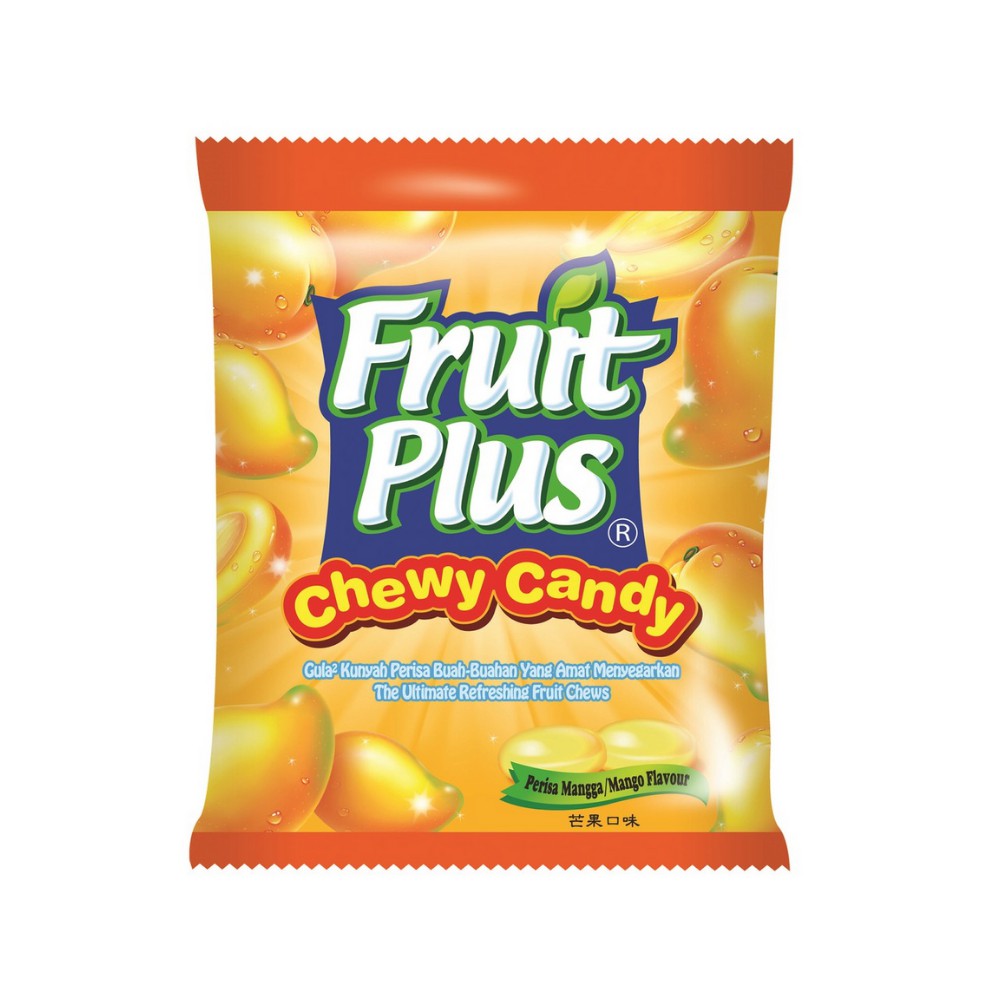 Fruit Plus Chewy Mango Candy (150g x 10 Packs) | Shopee Singapore