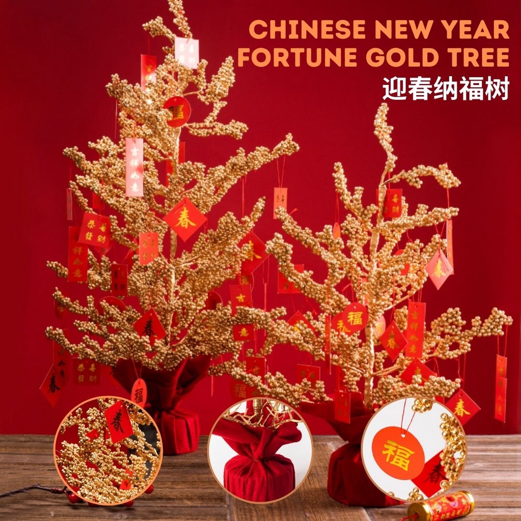 🔥CNY SALES🔥发财树Luck Fortune Tree🔥Blessing Luck Prosperity🔥CHINESE NEW ...