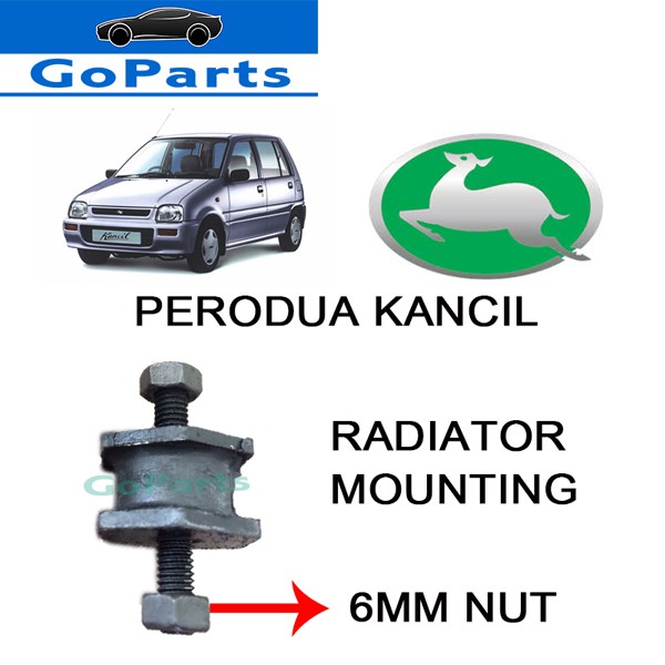 PERODUA KANCIL RADIATOR MOUNTING 6MM | Shopee Singapore