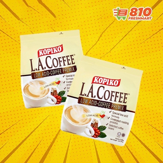 Kopiko LA instant coffee (Low-acid Coffee Premix) 24x21g | Shopee Singapore