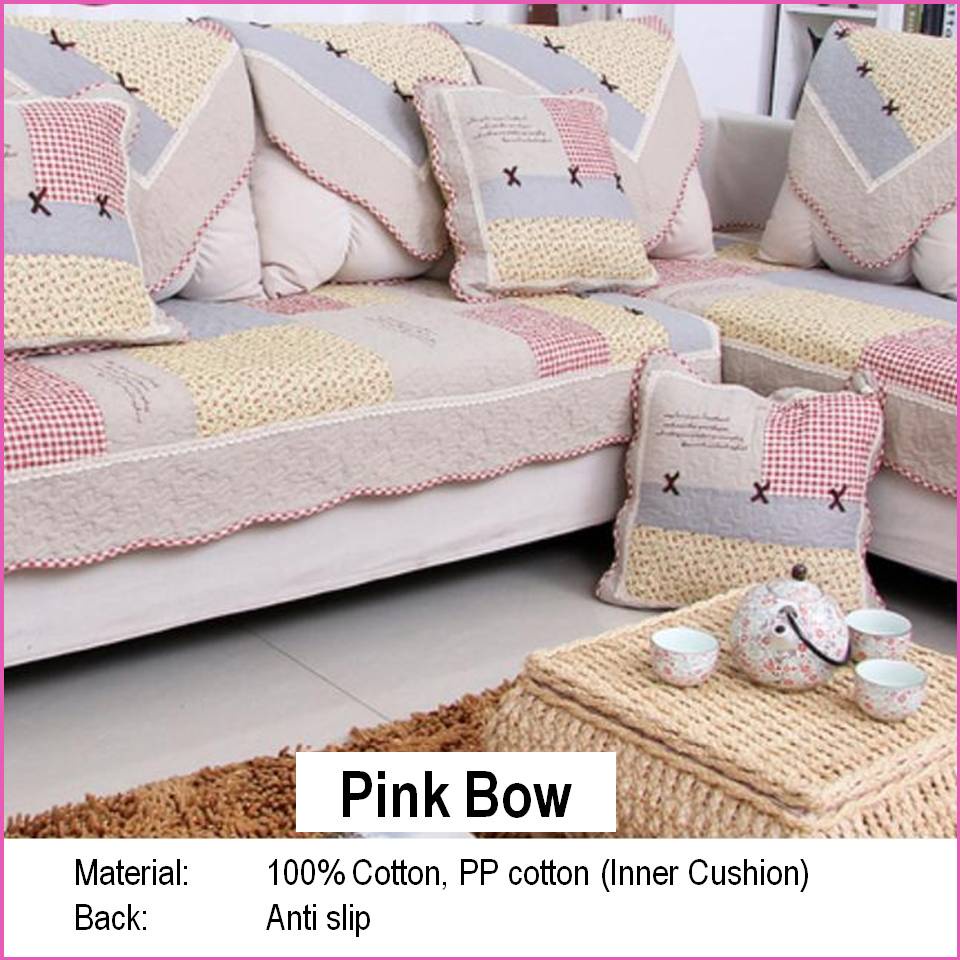 Sofa cover for 3 seater Protector Rag Quilt Carpet Floor Mat Furniture ...
