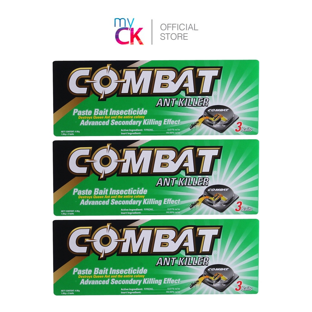 (Bundle of 3) Combat Ant Killer 3x1.65g | Shopee Singapore