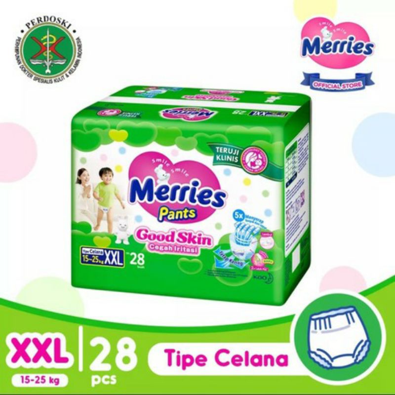 Merries Pants Good Skin XXL 28 / XXL28 | Shopee Singapore