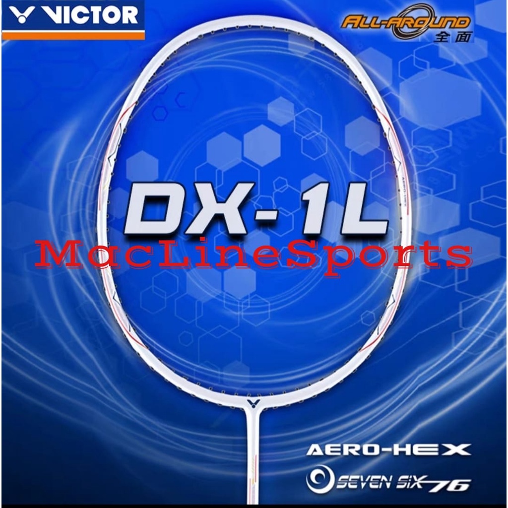 Badminton Racket VICTOR DRIVE X 1L ORIGINAL VICTOR DX 1L | Shopee Singapore