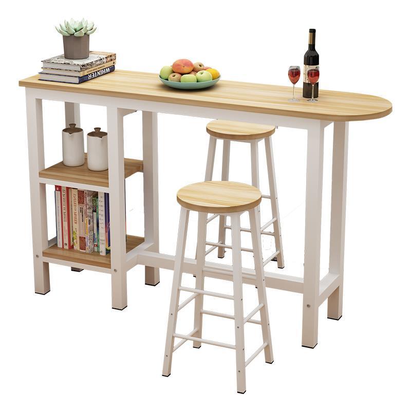 🔥【Hot Selling】Bar Table / High Table. Simple Modern Living Room Kitchen ...