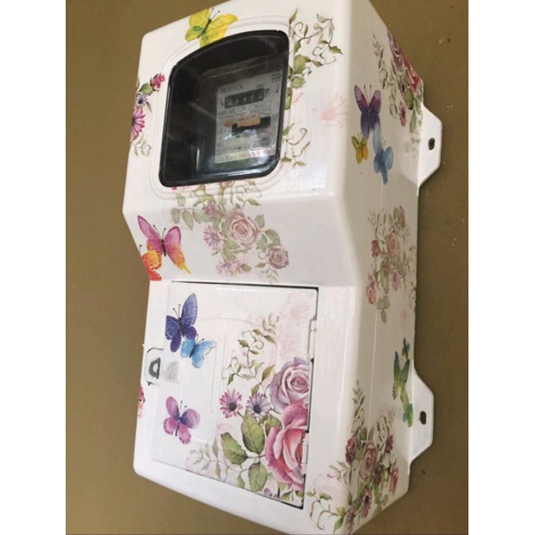 MESIN Old school metered machine postpaid electricity Box | Shopee ...