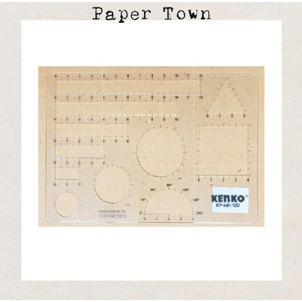 Math Transparent Model Ruler ( BUNDLE OF 3 ) | Shopee Singapore