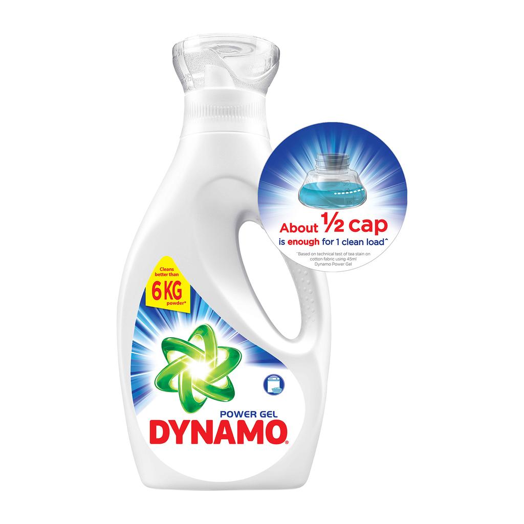 Dynamo Power Gel Detergent 3L / 2.7L (REG/Anti-Bac/Downy/Colour ...