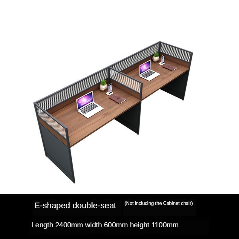 Screen desk 4 people simple staff table 6 people office table and chair ...