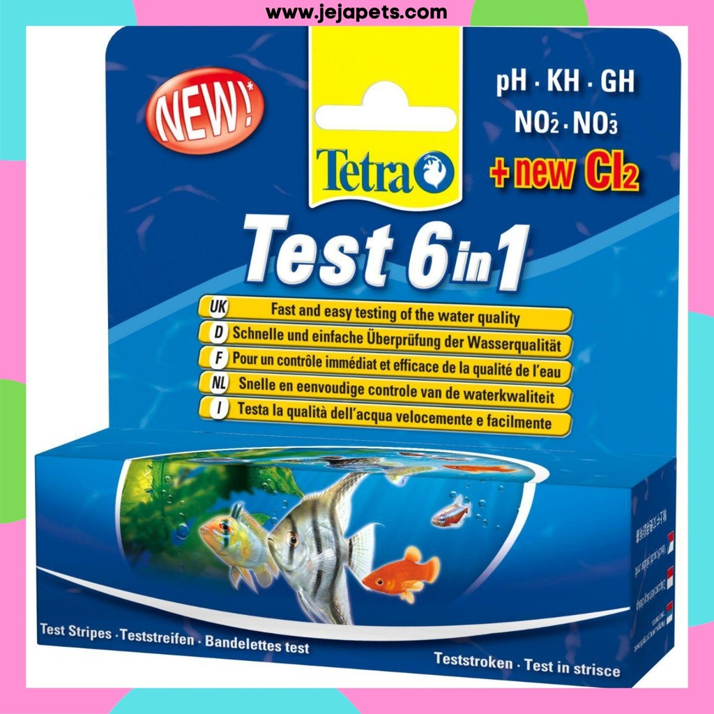 [BEST DEAL] Tetra Water Test Kits - 6 in 1 Ammonia NH3 NH4 NO3- NO2- GH ...