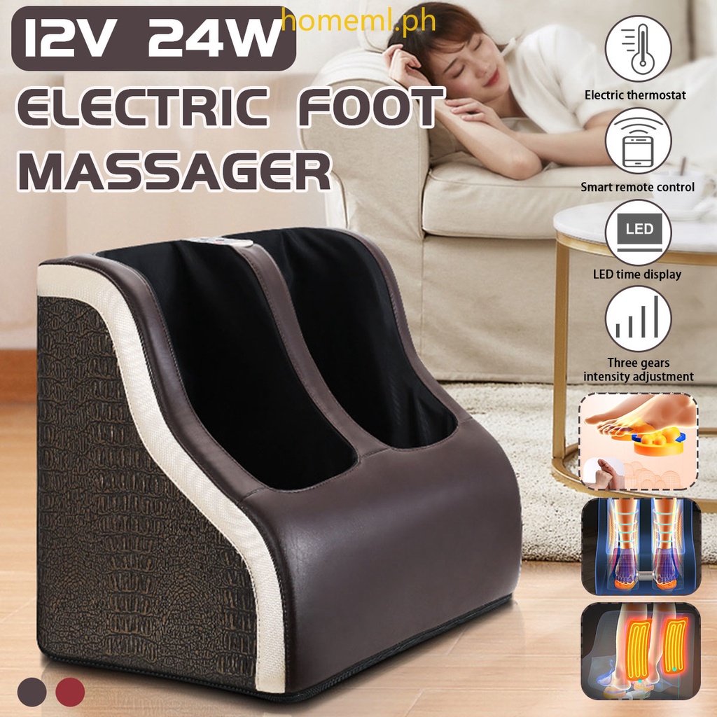 Remote Control Electric Heating Foot Reflex Foot Massage Machine Leg ...