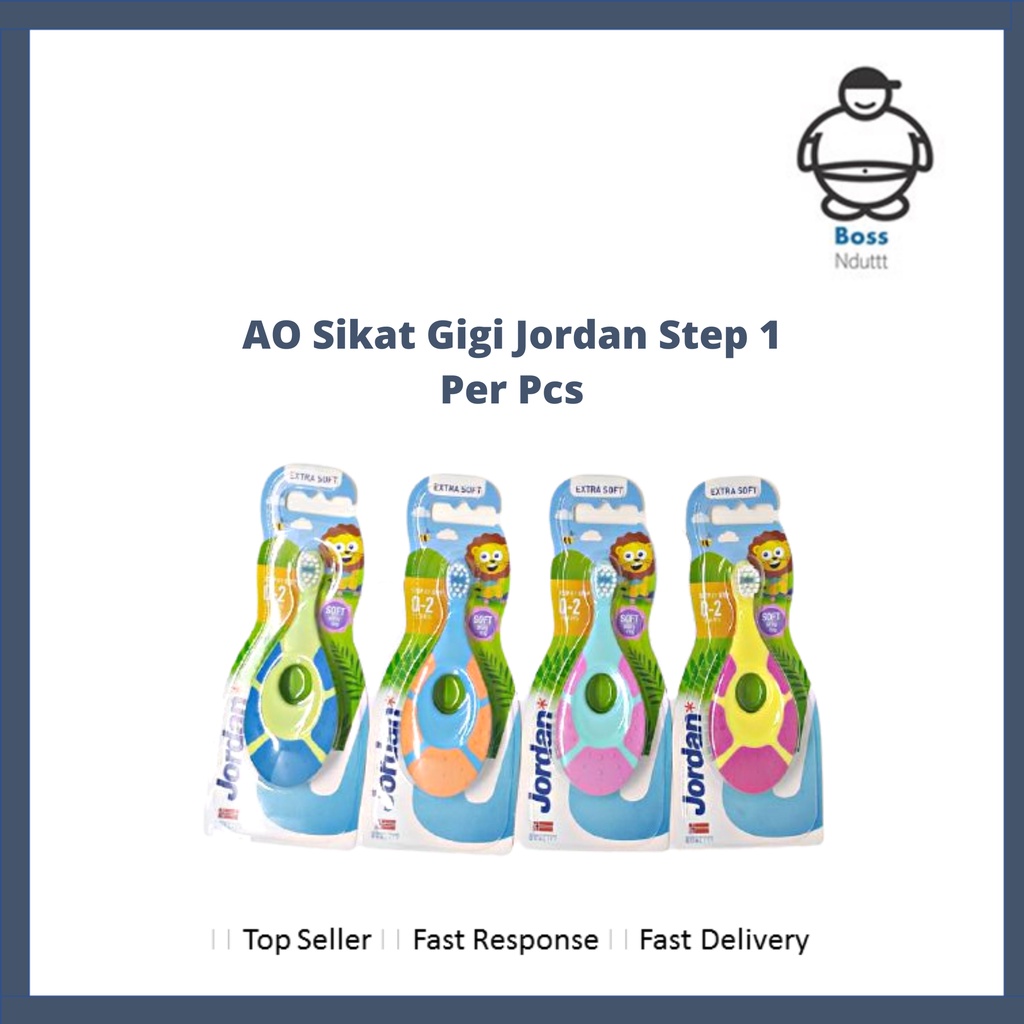 Ao Jordan Toothbrush Step 1, Step 2. Step 3 Per Pcs | Shopee Singapore