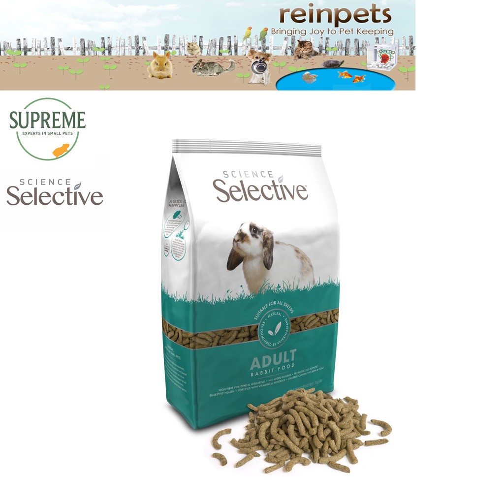 Supreme Science Selective Adult Rabbit 4lb/1.8kg (exp: 8/25) | Shopee ...