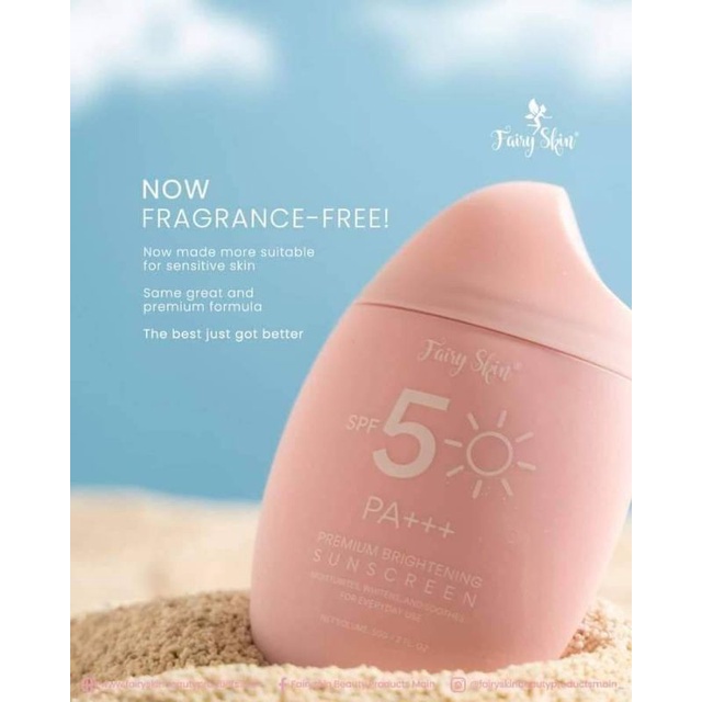 Fairy skin Sunblock egg 50g | Shopee Singapore