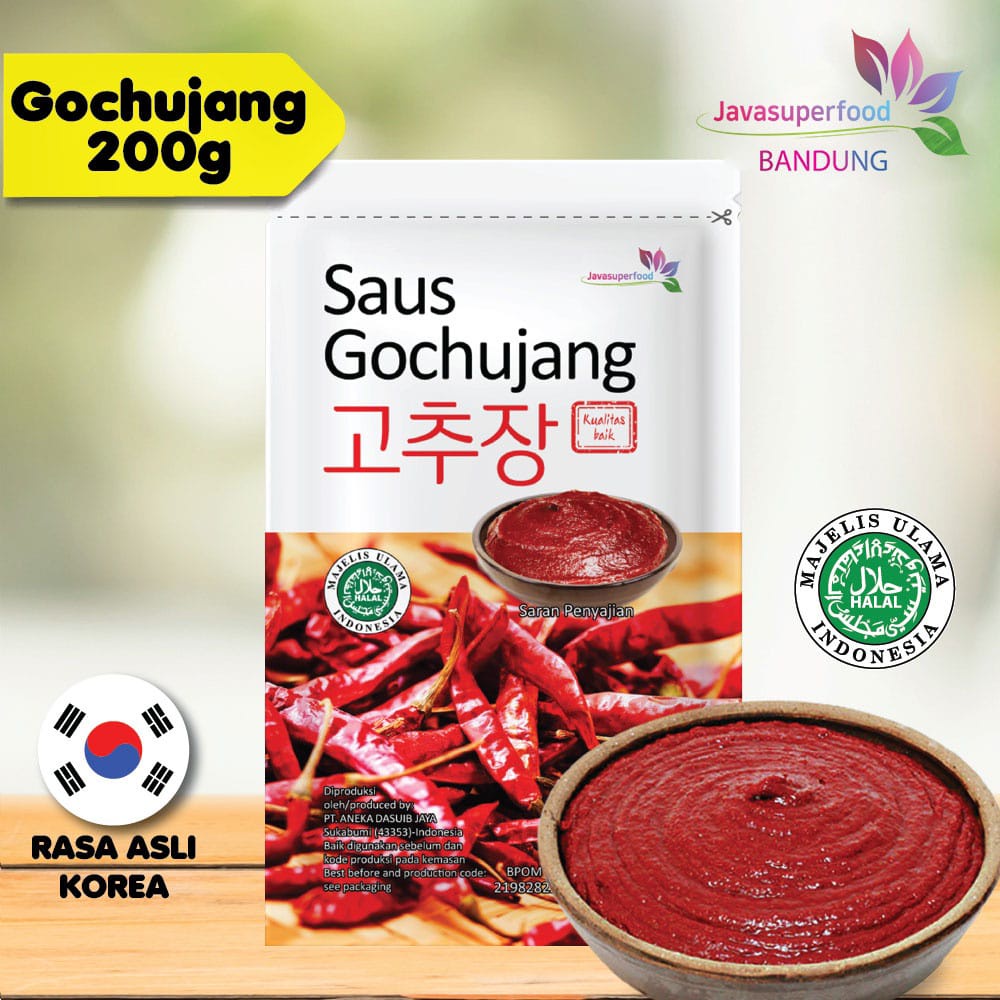 Java Superfood Gochujang Sauce 200 Gr HALAL MUI [Nuchan's Mart ...
