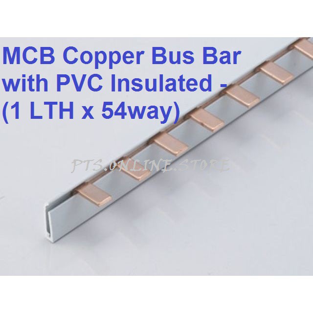 1 LTH (Sebatang) 1 POLE 63A MCB Copper Bus Bar with PVC Insulated - (1 ...