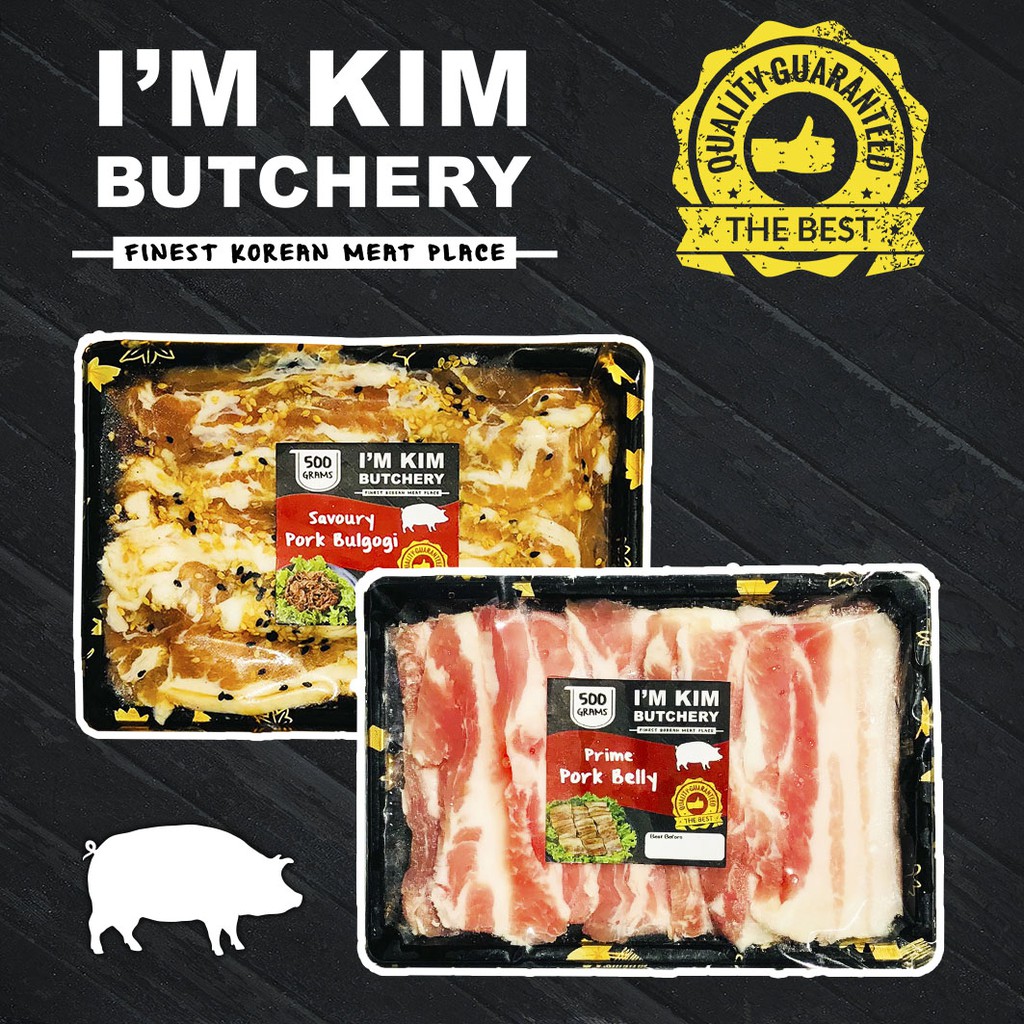[I'm Kim Butchery] BUNDLE: Savory Pork Duo (Korean BBQ Style) - 500g ...
