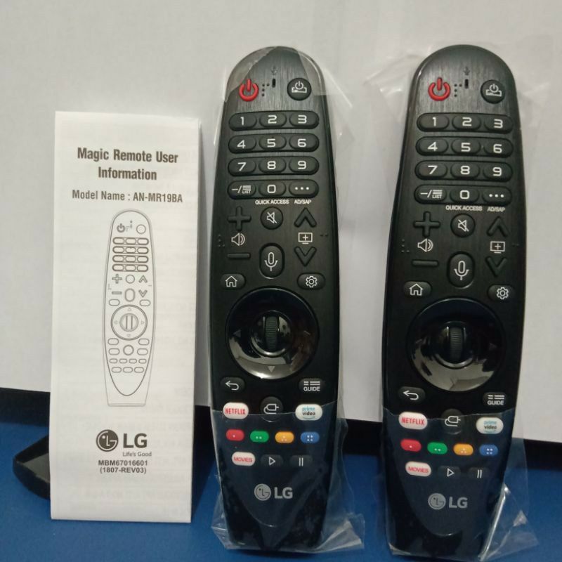 Magic remote tv UHD 4K LG smart tv AN-MR19BA / MR19BA smart tv | Shopee Singapore