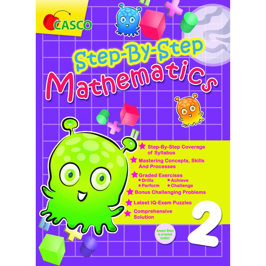 Step by Step Mathematics Primary 2 by Casco - Revised Edition | Shopee ...