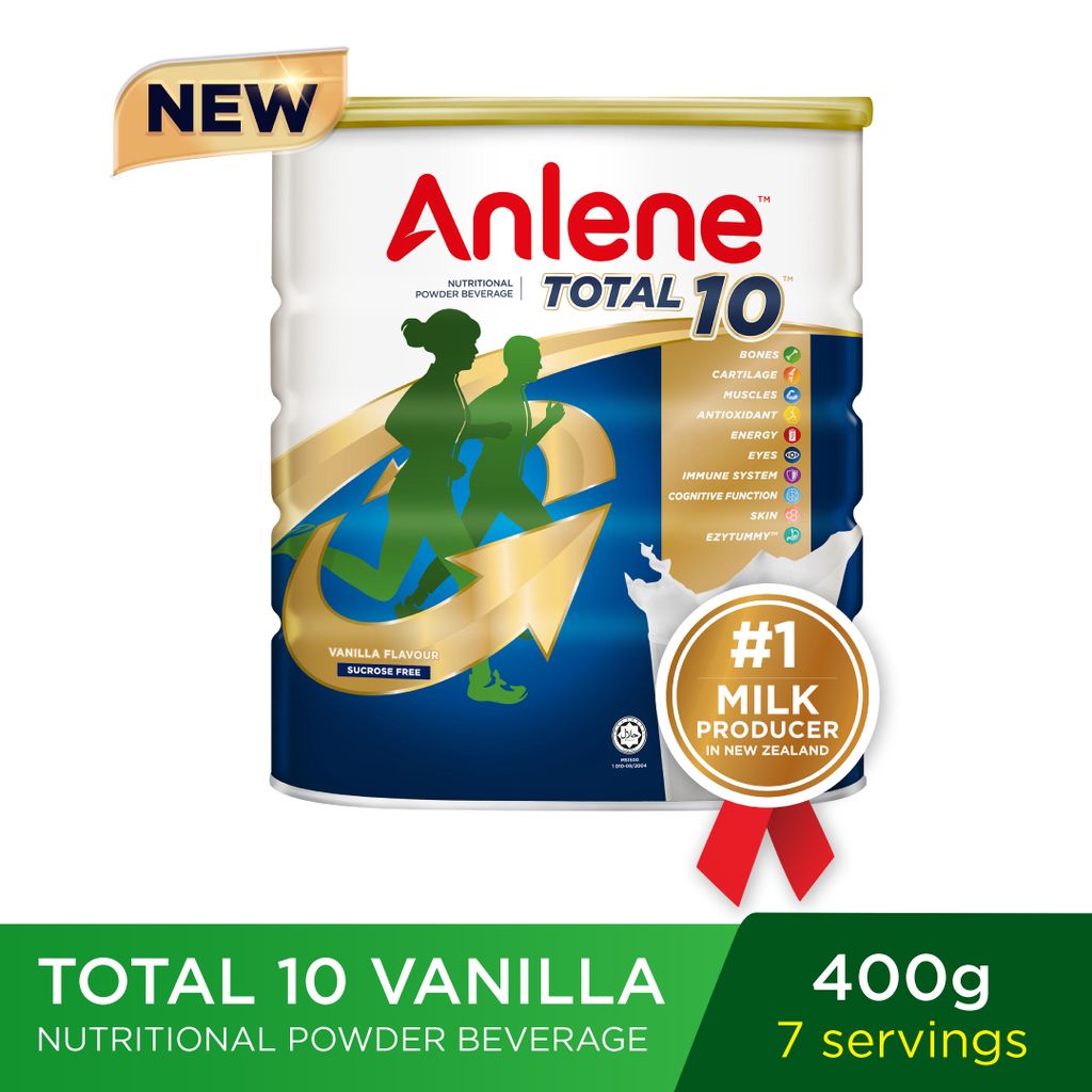 Total 10 Nutritional Adult Milk Powder 400G | Shopee Singapore