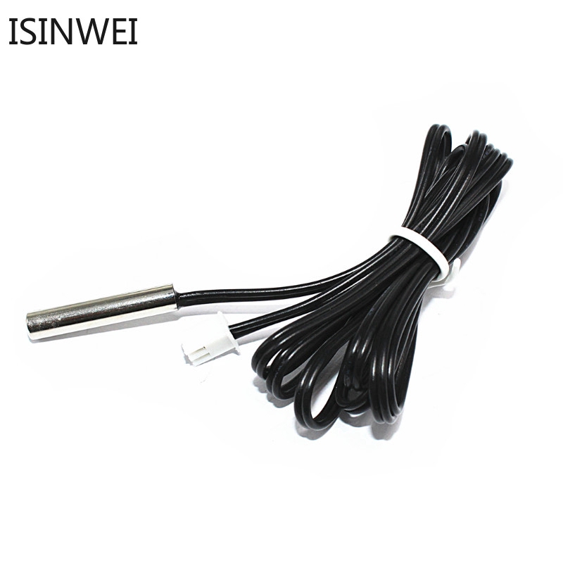 NTC Thermistor Temperature Sensor 10K 1% 3950 Waterproof Probe 1m ...